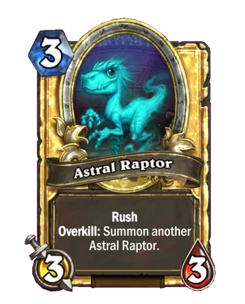 Astral Raptor - Hearthstone Wiki
