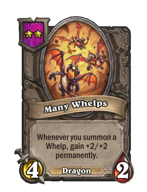 Battlegrounds/Many Whelps - Hearthstone Wiki