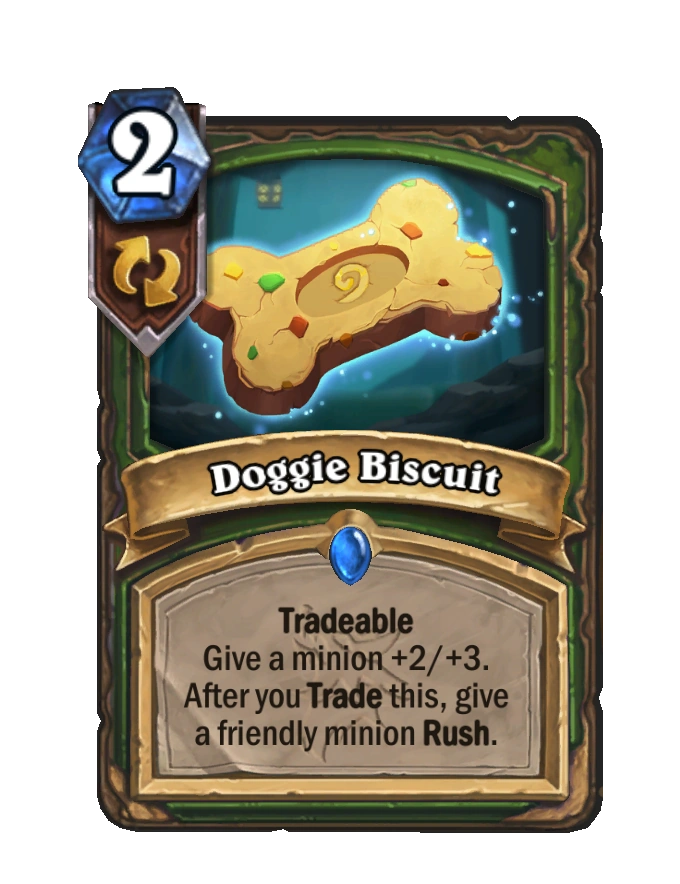 Doggie Biscuit (Core) - Hearthstone Wiki