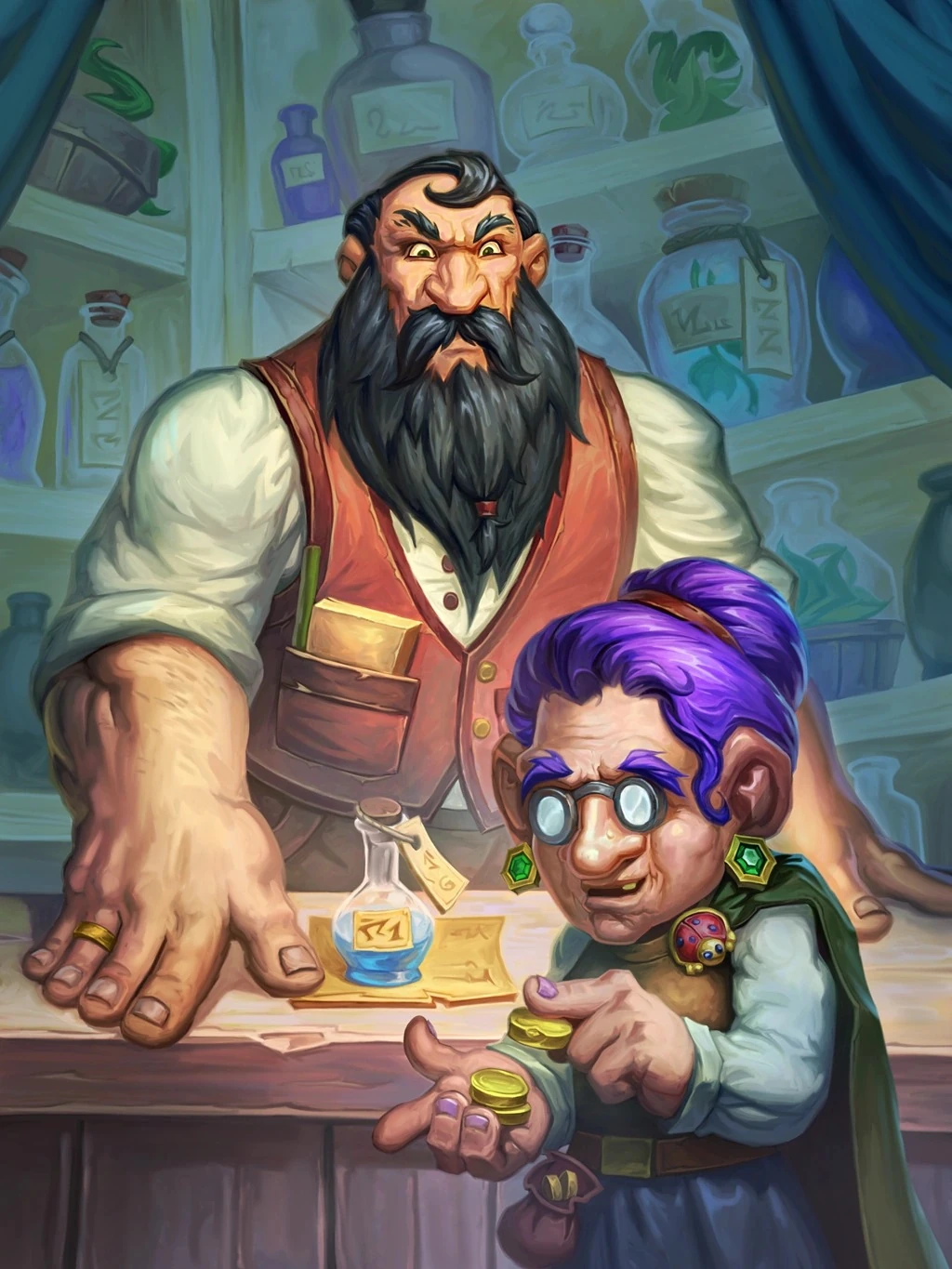 Impatient Shopkeep - Hearthstone Wiki