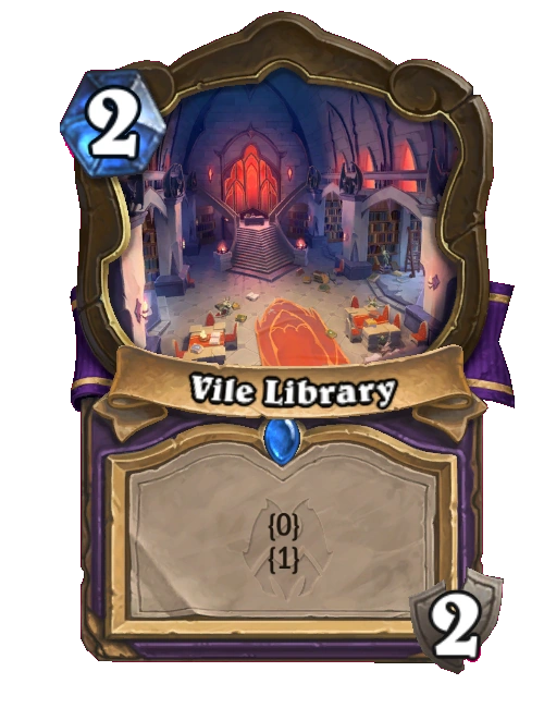 Vile Library (boss) - Hearthstone Wiki