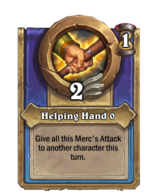 Mercenaries/Helping Hand - Hearthstone Wiki