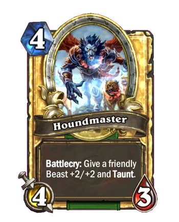 Houndmaster (Classic) - Hearthstone Wiki