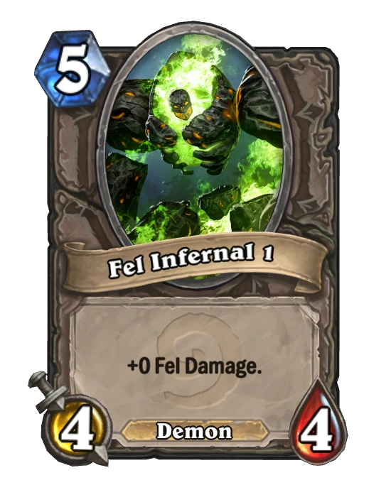 Mercenaries/Fel Infernal 1 (65785) - Hearthstone Wiki