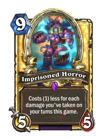 Imprisoned Horror - Hearthstone Wiki