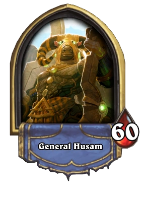 Data:Cards/General Husam(92741) - Hearthstone Wiki