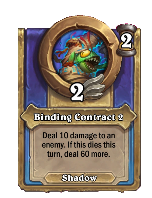 Mercenaries/Binding Contract 2 - Hearthstone Wiki