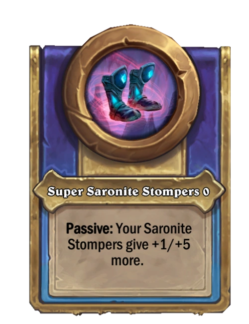 Mercenaries/Super Saronite Stompers 1 - Hearthstone Wiki