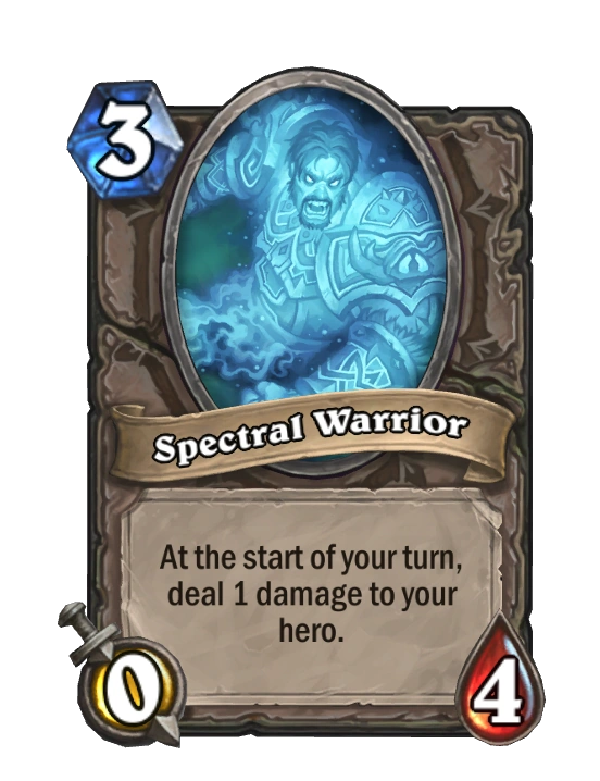 Spectral Warrior - Hearthstone Wiki