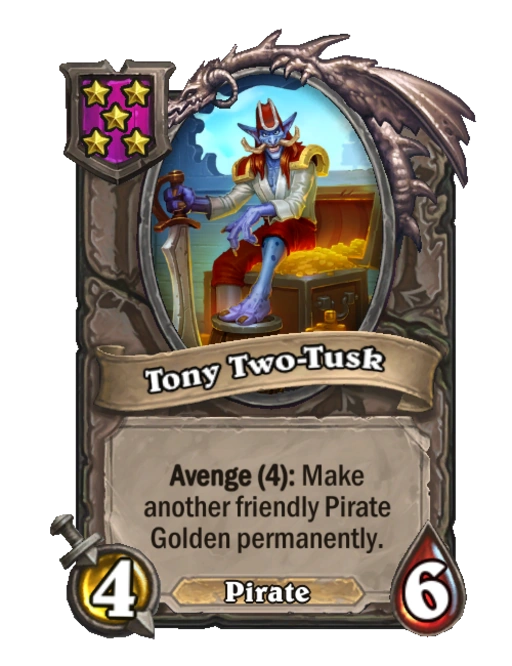Tony Two-Tusk - Hearthstone Wiki