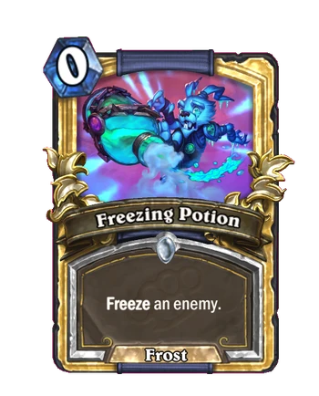 Freezing Potion (boss) - Hearthstone Wiki