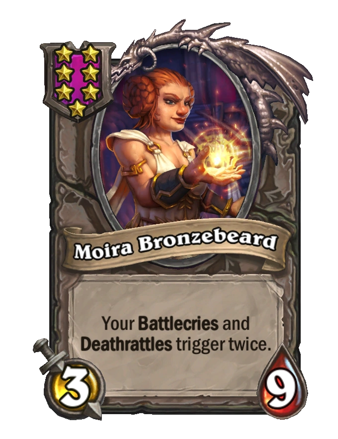 Battlegrounds/Moira Bronzebeard - Hearthstone Wiki
