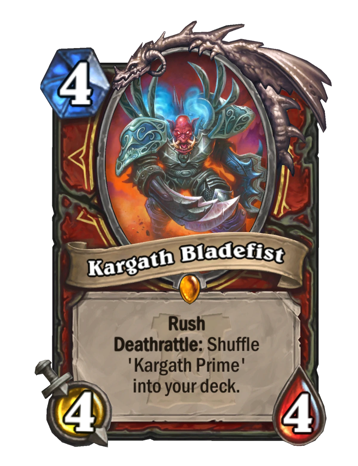 Kargath Bladefist - Hearthstone Wiki