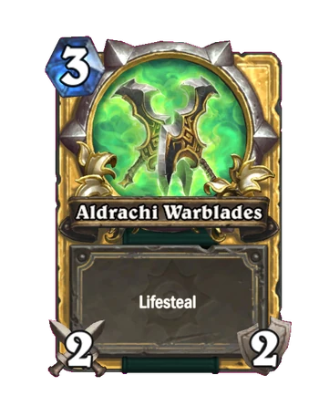 Aldrachi Warblades - Hearthstone Wiki