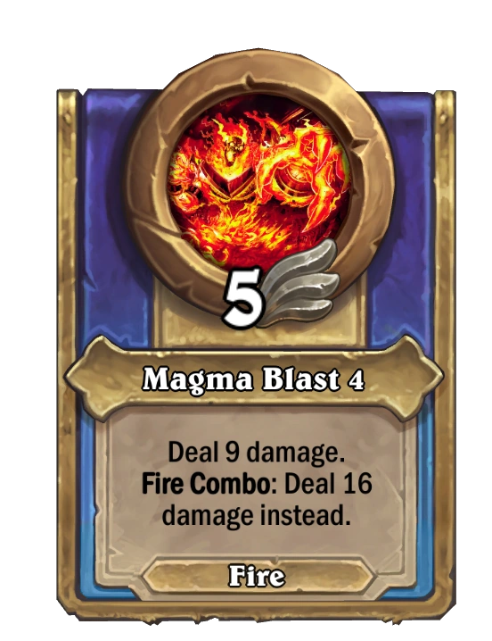 Mercenaries/Magma Blast 4 - Hearthstone Wiki