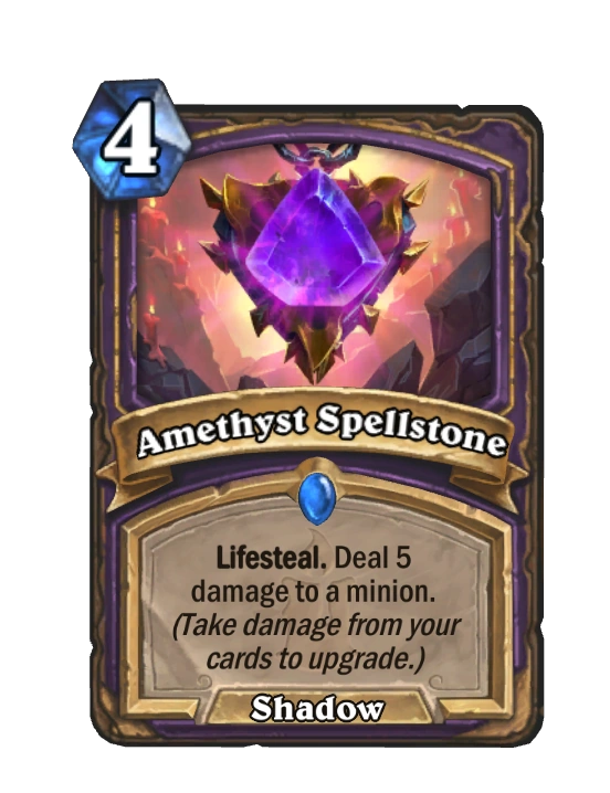 Amethyst Spellstone - Hearthstone Wiki