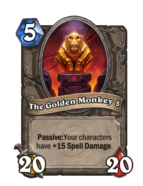 Mercenaries/The Golden Monkey 5 (91029) - Hearthstone Wiki