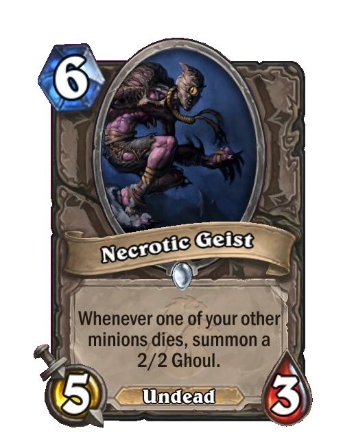 Necrotic Geist (Core) - Hearthstone Wiki