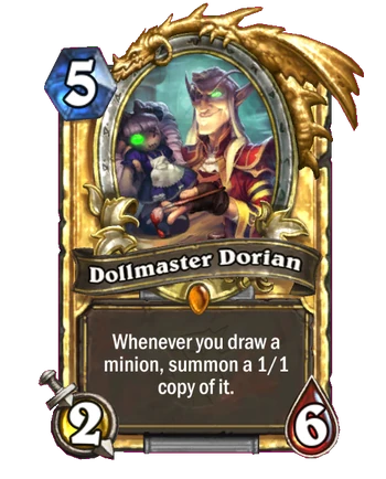Dollmaster Dorian - Hearthstone Wiki