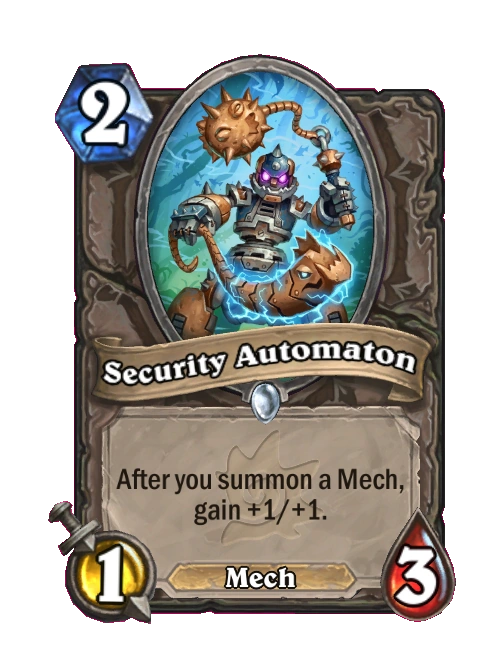 Security Automaton (boss) - Hearthstone Wiki