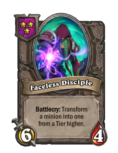 Battlegrounds/Faceless Disciple - Hearthstone Wiki