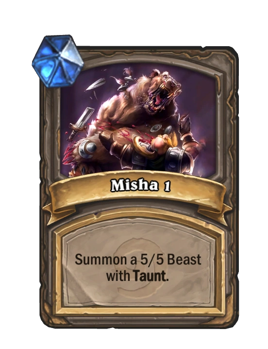 Mercenaries/Misha 1 (choice) - Hearthstone Wiki