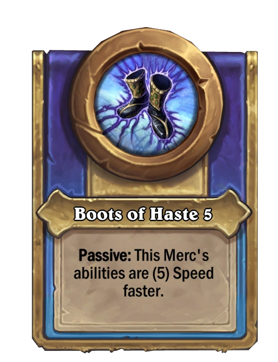 Mercenaries/Boots of Haste 5 - Hearthstone Wiki