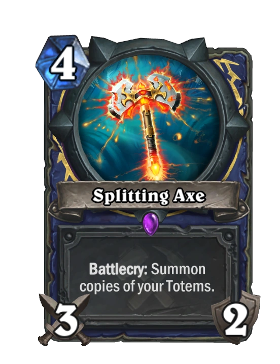 Splitting Axe - Hearthstone Wiki