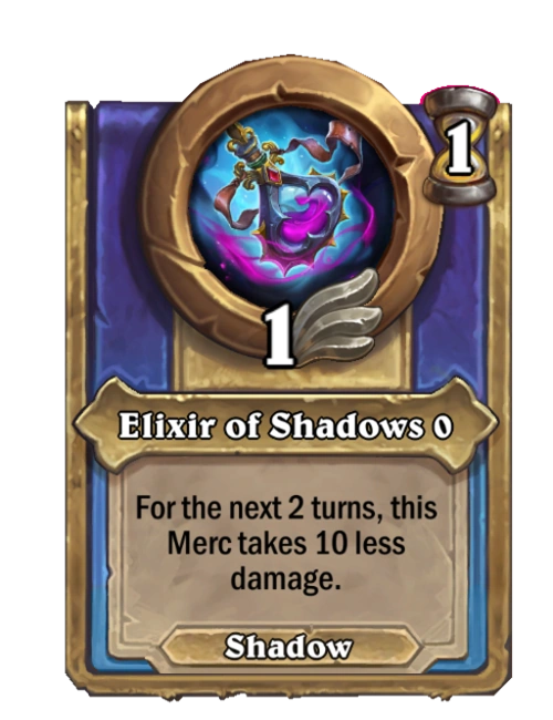 Mercenaries/Elixir of Shadows 1 - Hearthstone Wiki