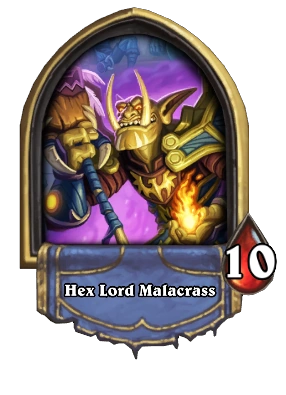 Hex Lord Malacrass (boss) - Hearthstone Wiki
