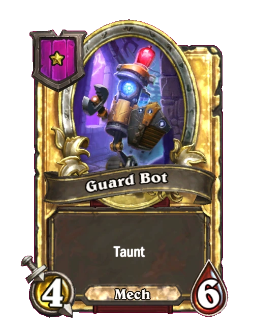Battlegrounds/Guard Bot (golden) - Hearthstone Wiki