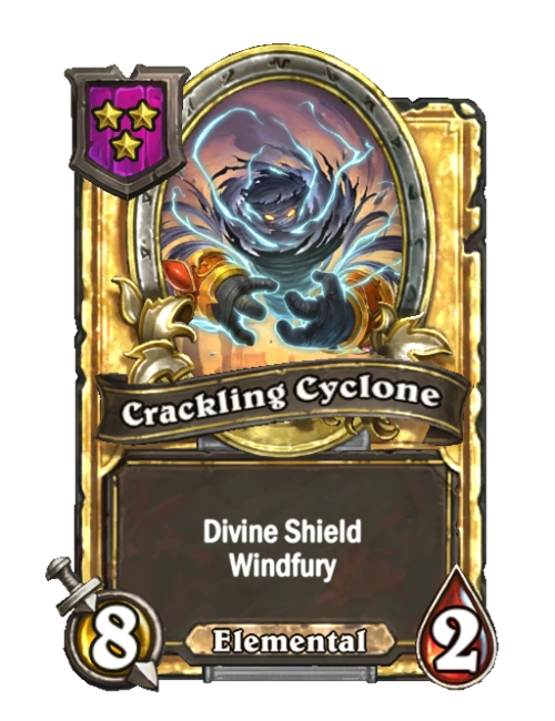 Crackling Cyclone (golden) - Hearthstone Wiki