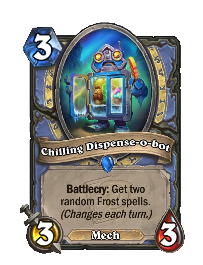 Chilling Dispense-o-bot - Hearthstone Wiki