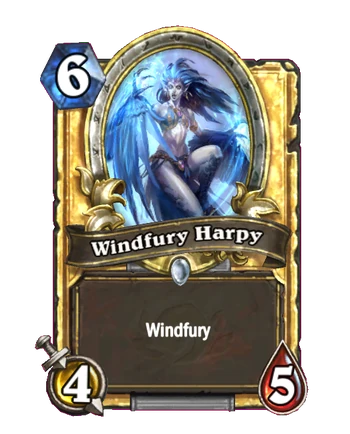 Windfury Harpy (Classic) - Hearthstone Wiki