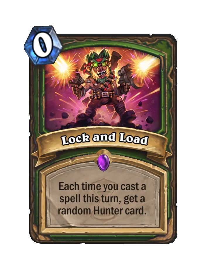 Lock and Load (Caverns of Time) - Hearthstone Wiki