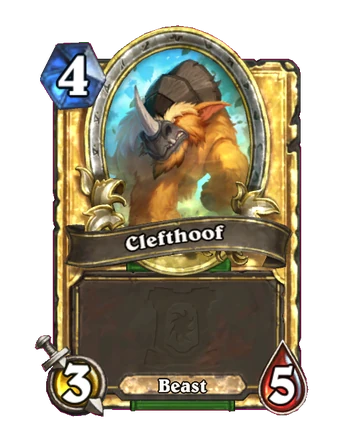 Clefthoof - Hearthstone Wiki