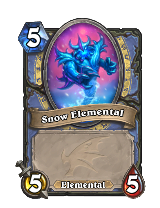 Snow Elemental - Hearthstone Wiki