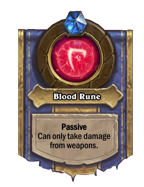 Blood Rune - Hearthstone Wiki