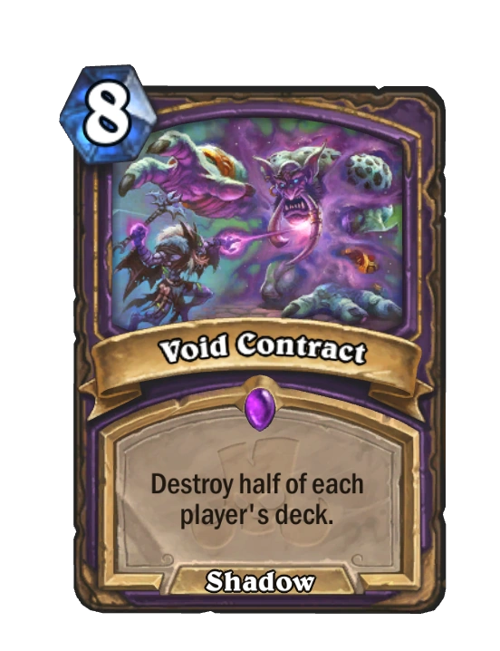 Void Contract - Hearthstone Wiki