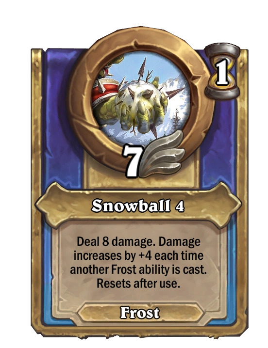 Mercenaries/Snowball 4 - Hearthstone Wiki