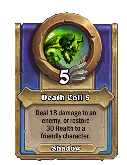Mercenaries/Death Coil 5 - Hearthstone Wiki