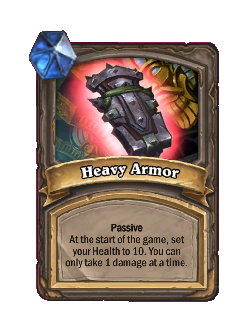 Heavy Armor - Hearthstone Wiki
