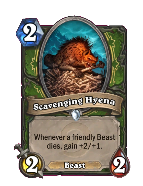 Scavenging Hyena - Hearthstone Wiki