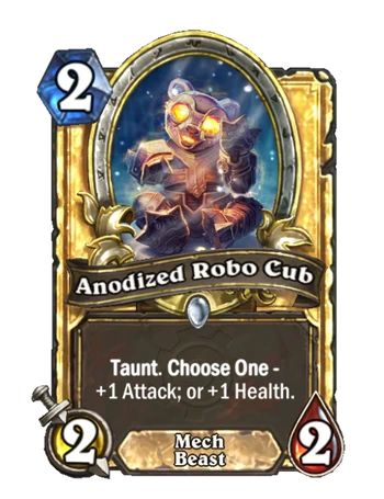 Anodized Robo Cub - Hearthstone Wiki