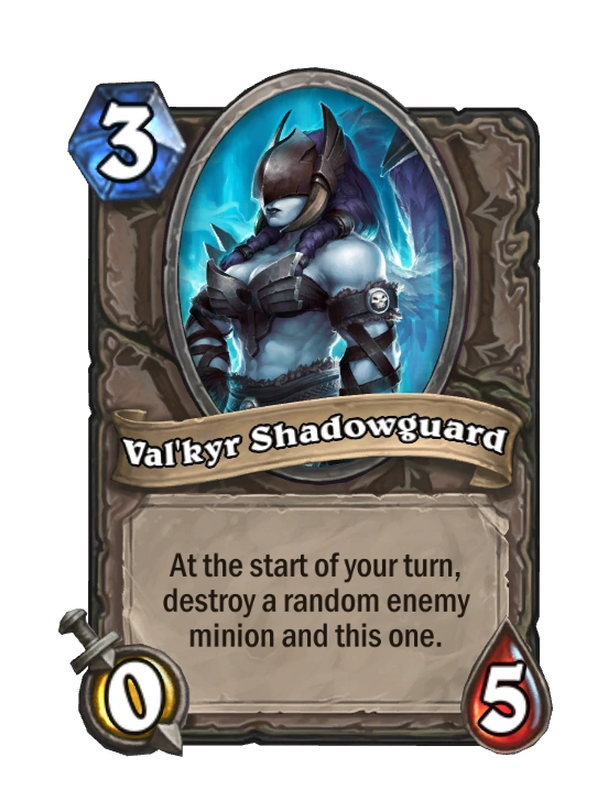 Val'kyr Shadowguard - Hearthstone Wiki