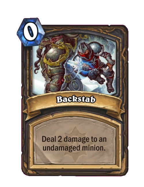 Backstab - Hearthstone Wiki