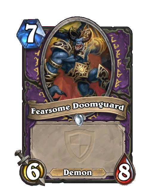 Fearsome Doomguard (boss) - Hearthstone Wiki