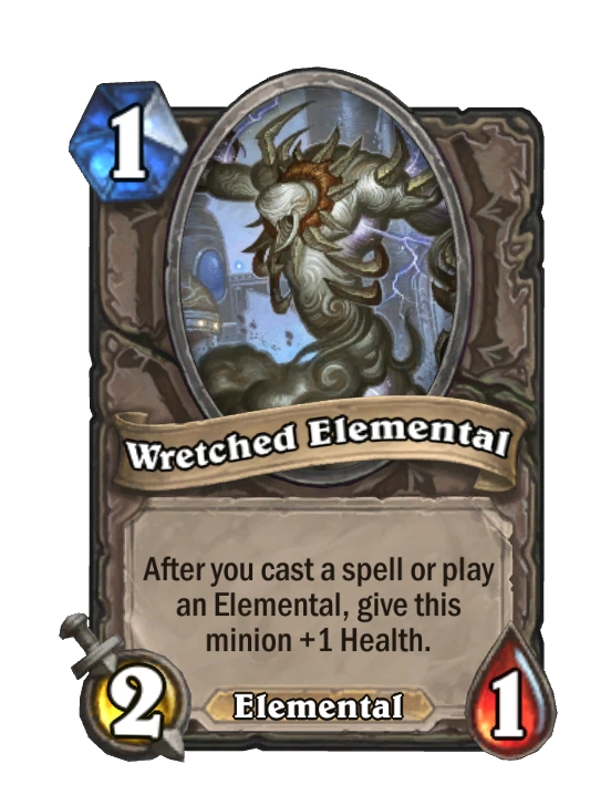 Wretched Elemental - Hearthstone Wiki