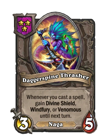 Battlegrounds/Daggerspine Thrasher - Hearthstone Wiki