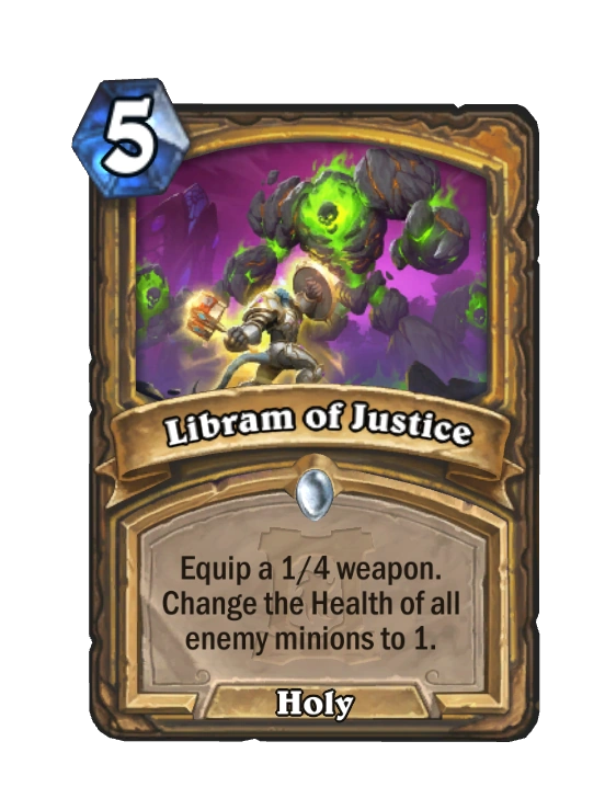 Libram of Justice - Hearthstone Wiki